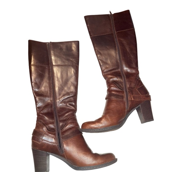 Born | Shoes | Born Brown Leather Kneehigh Boots | Poshmark